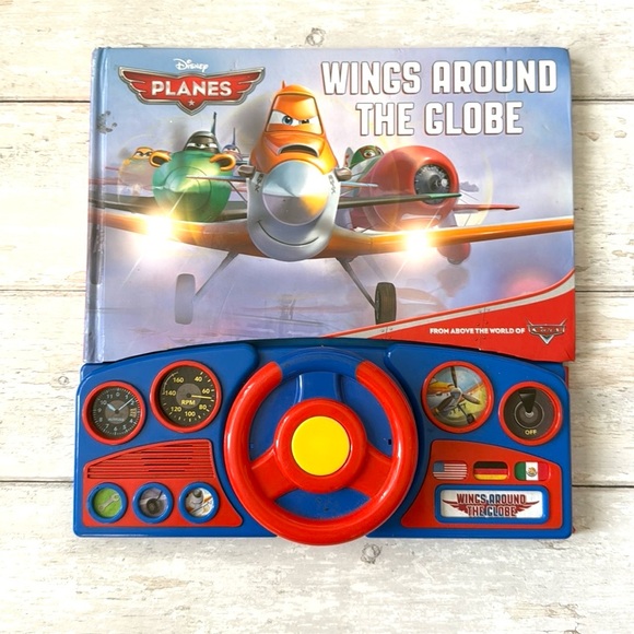 Disney | Toys | Disney Pixar Cars Sound Book Wings Around The Glove ...